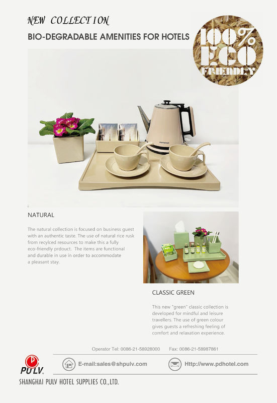 Food Grade Hotel Guest Amenities Suppliers Tray Tea Leaf Box