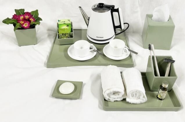 Food Grade Hotel Guest Amenities Suppliers Tray Tea Leaf Box